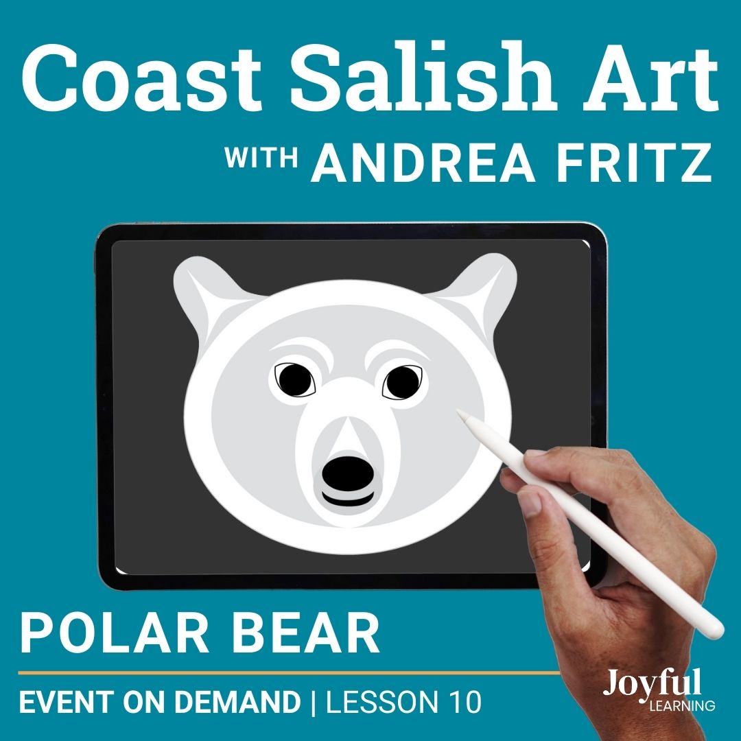 Coast Salish Art | Lesson 10 - Polar Bear | ON DEMAND - Joyful Learning ...