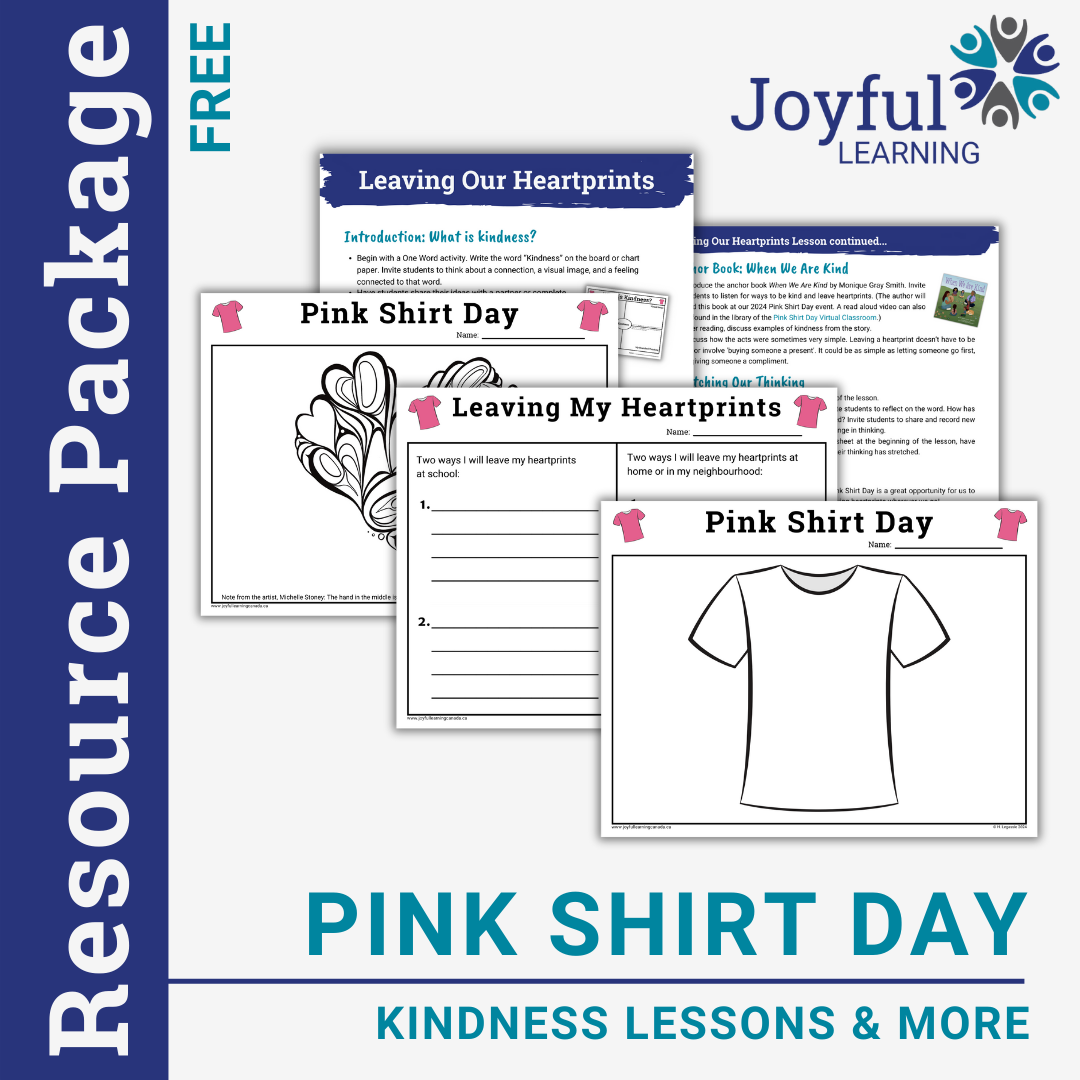 Pink Shirt Day 2025 - Joyful Learning Canada